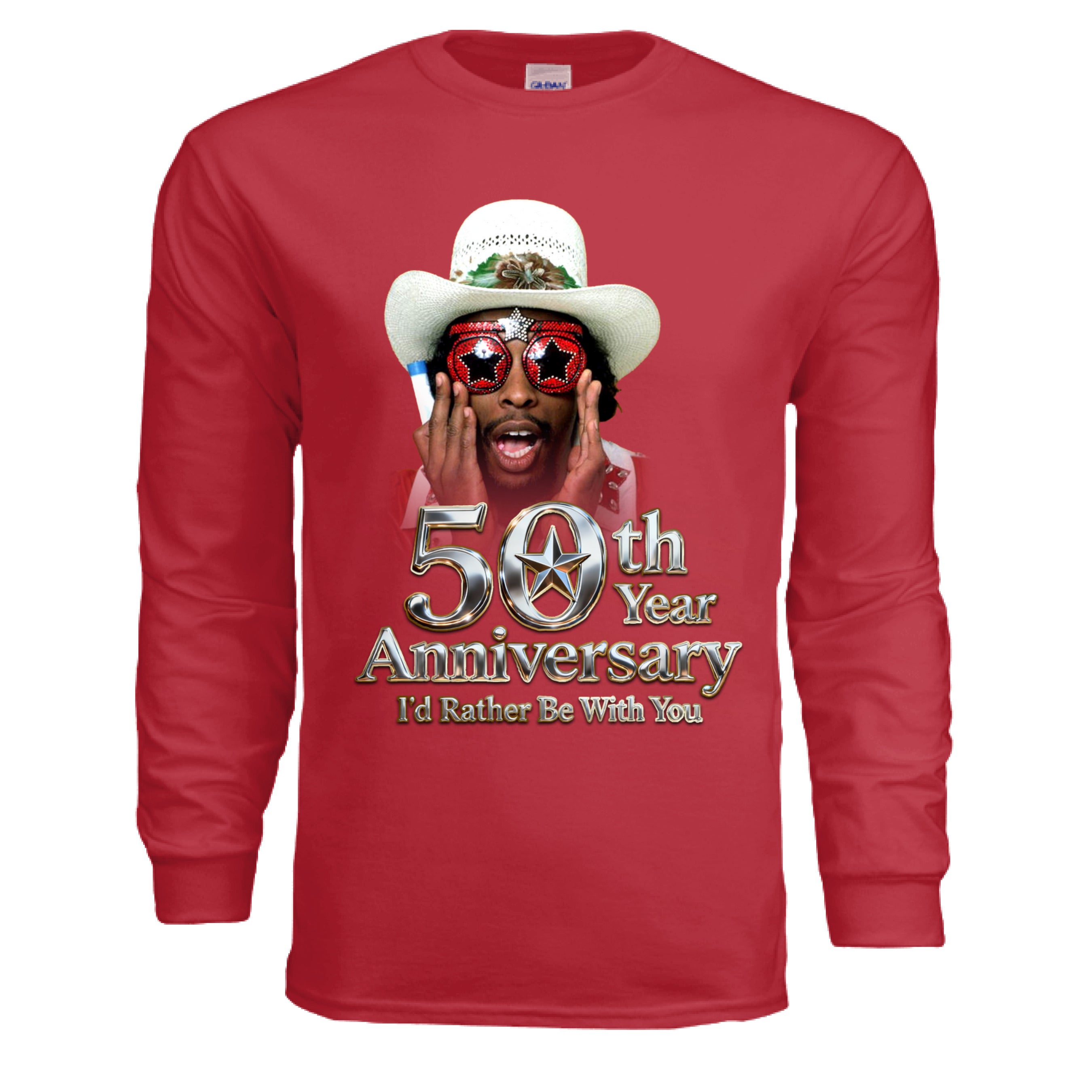 Id Rather Be With You 50th Year Anniversary Long Sleeve T-Shirt ...